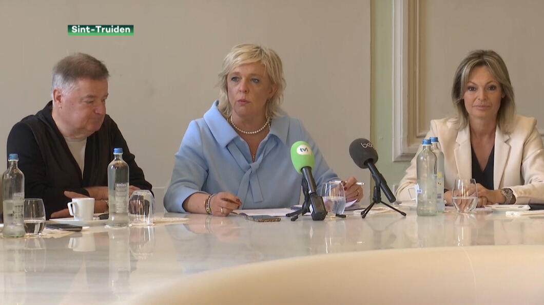 Witte rook in Sint-Truiden: Ingrid Kempeneers nieuwe burgemeester - TV ...