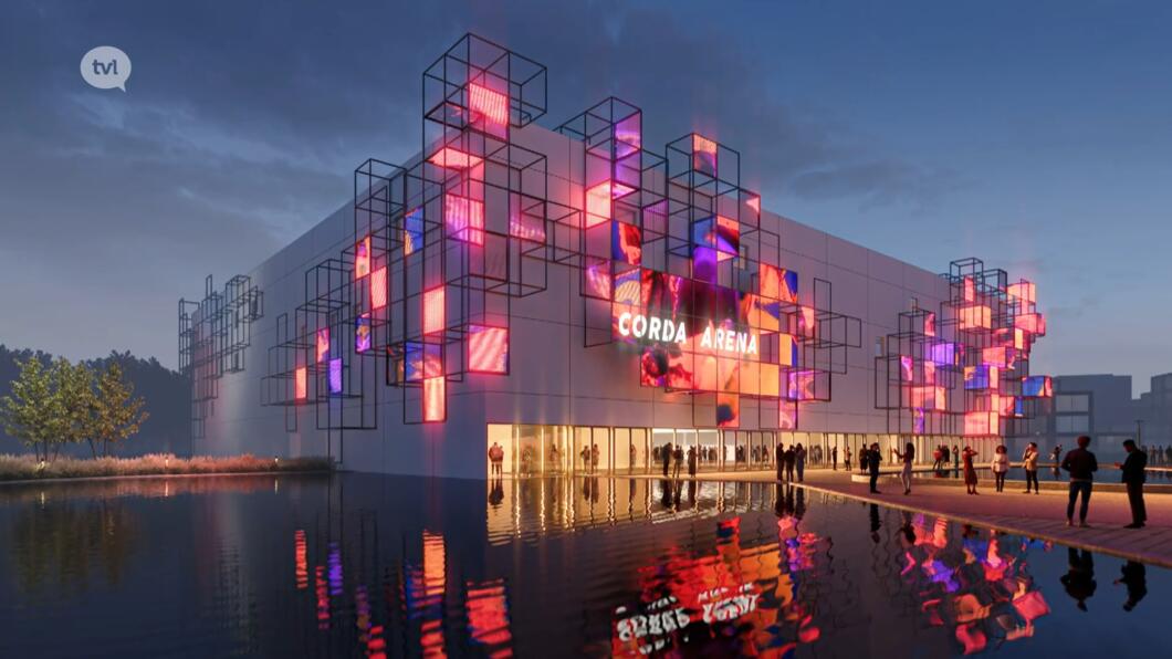 Bouw van hoogtechnologische Corda Arena gestart in Hasselt - TV Limburg