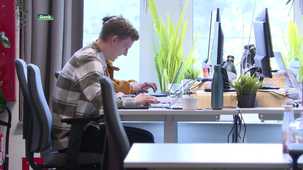 C-mine Crib bouwt open werkplekken af - TV Limburg