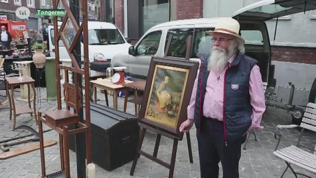 Antiekmarkt Tongeren bij de beste van de wereld - TV Limburg