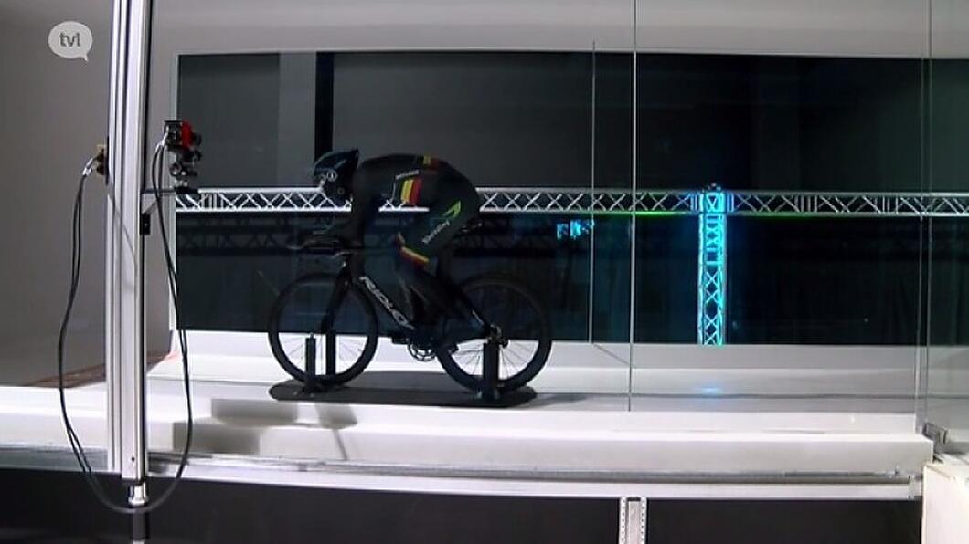 Windtunnel geopend in Flanders Bike Valley - TV Limburg